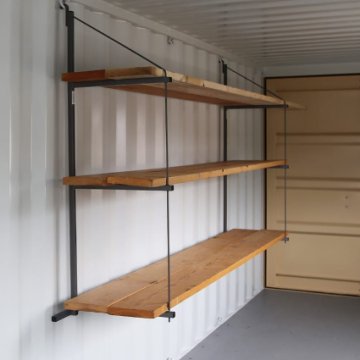 Cargo Shipping Container Shelving Bracket_Container Shelving_shelf support